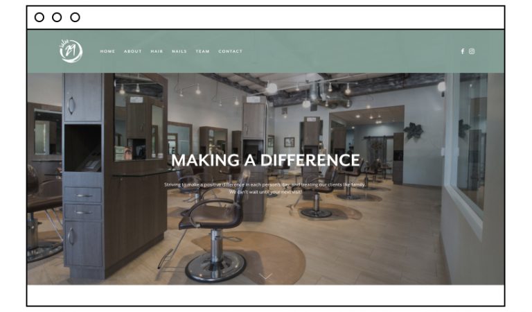 Top 12 Beauty Salon Website Designs Ideas for 2021 | Boxmode Blog