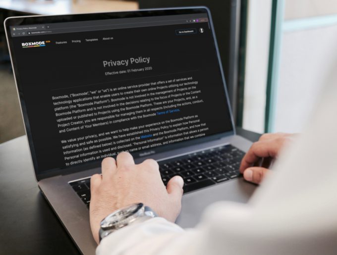 How to Write Privacy Policy for My Website | Boxmode Blog