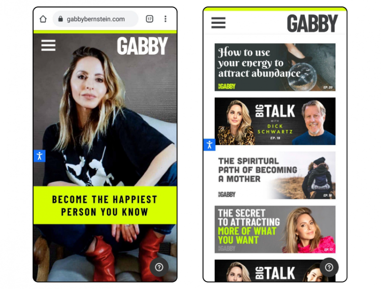 Best Examples of Mobile Website Design | Boxmode